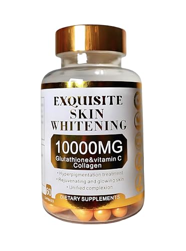 Glutathione capsules for skin brightening