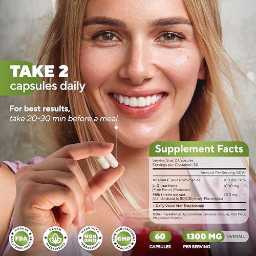Glutathione capsules made in Canada
