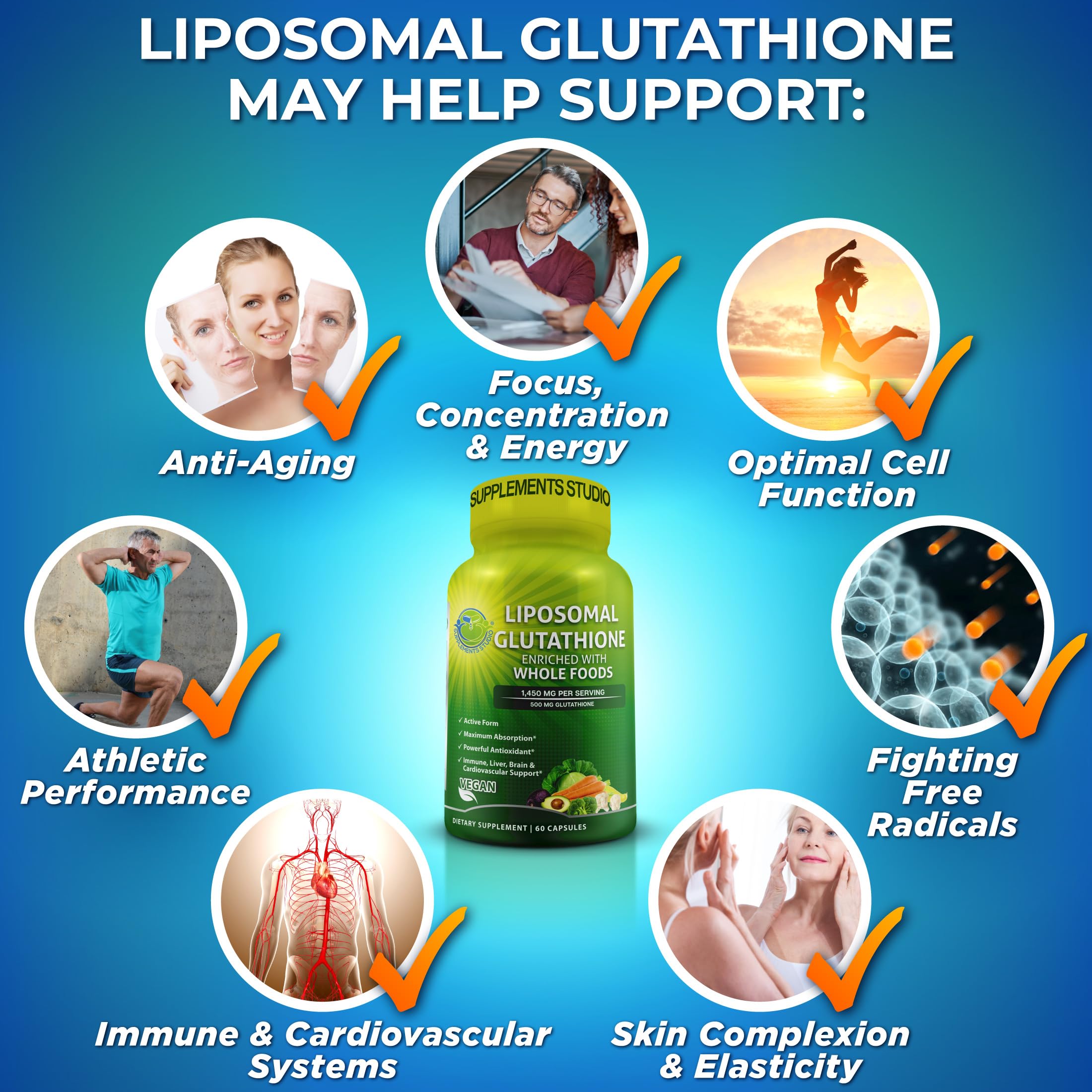 glutathione combinations for health