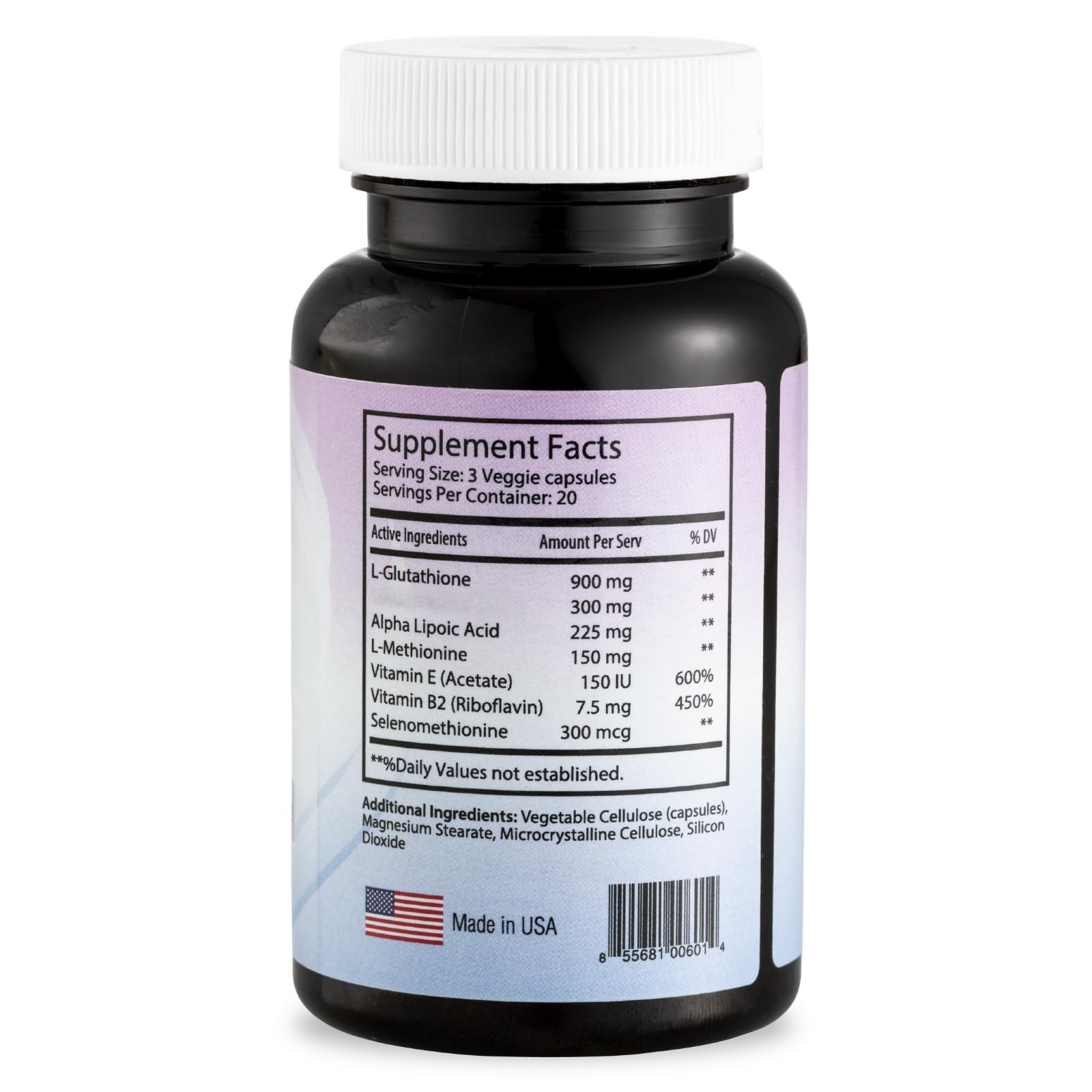 glutathione complex for glowing complexion