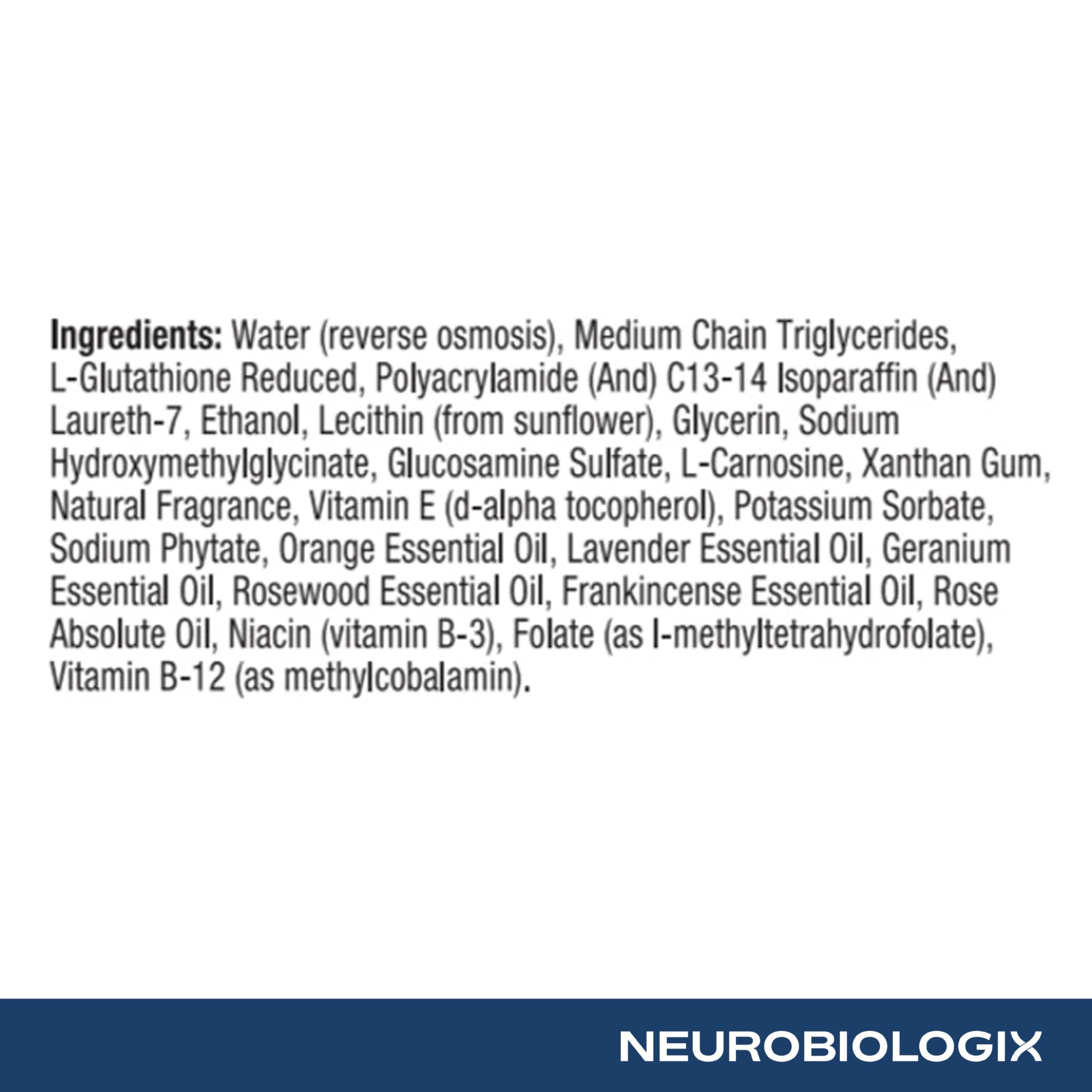 glutathione cream with B12 and folate