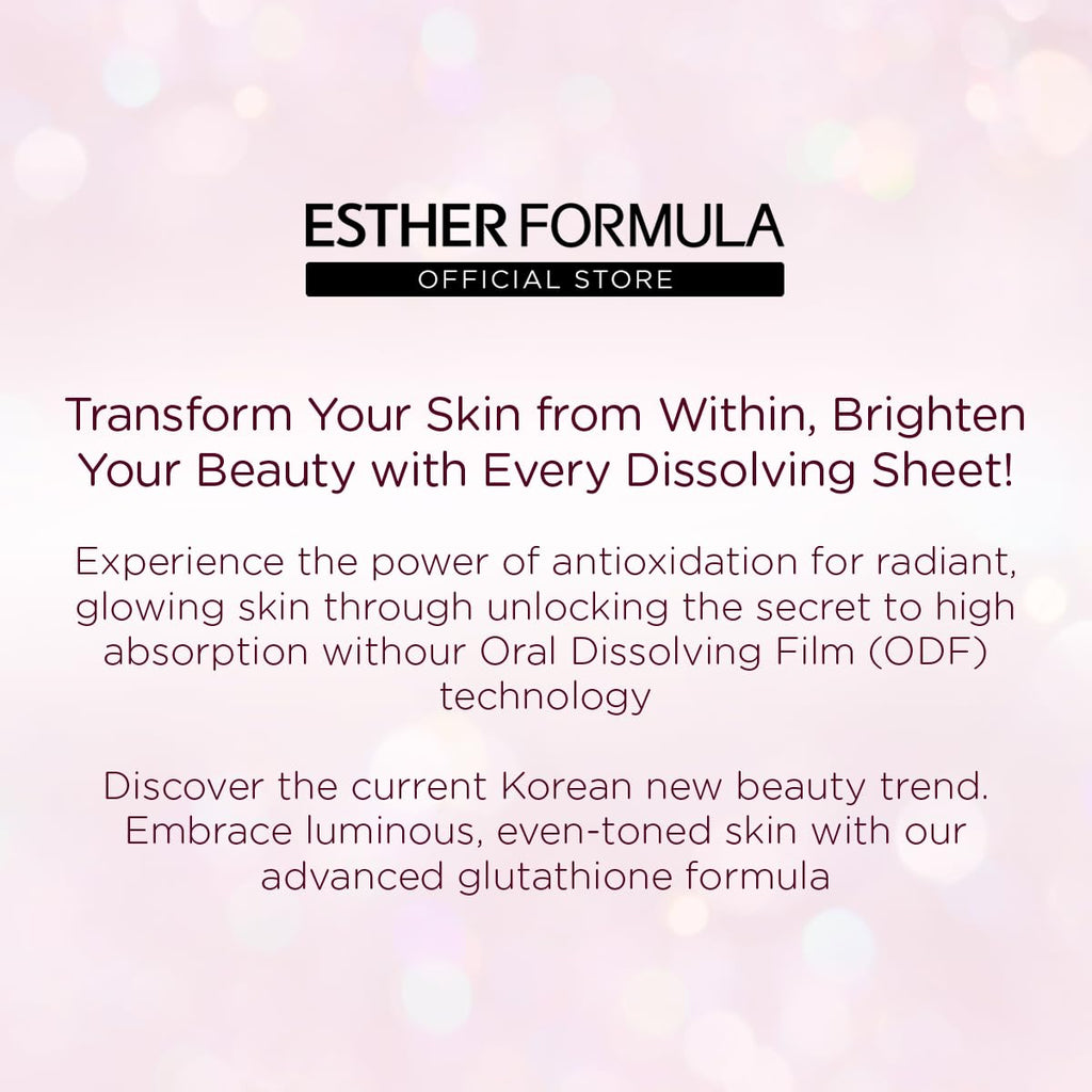 Glutathione oral film for daily use