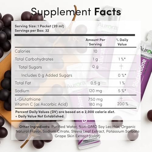 glutathione packets for immune support