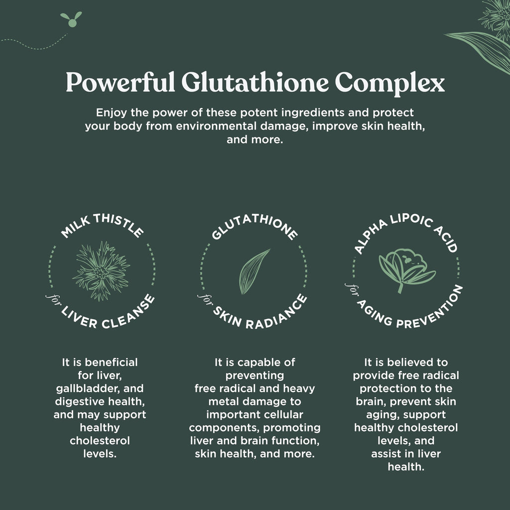 Glutathione pills for radiant skin