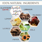 Glutathione pills for skin health