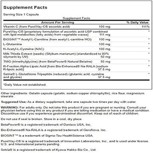 Glutathione precursor complex for immune support