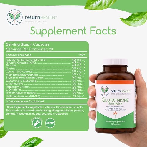 Glutathione Symmetry for overall wellness