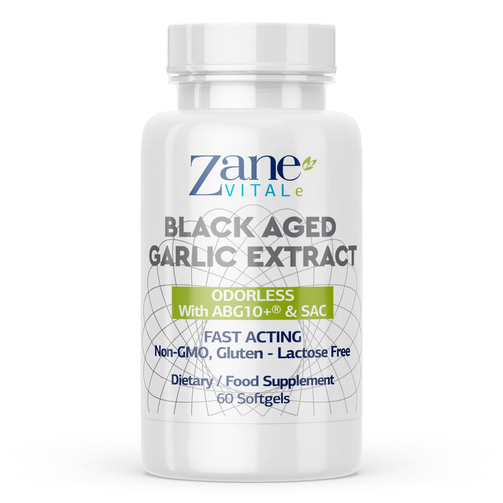 Gluten-free aged garlic extract capsules