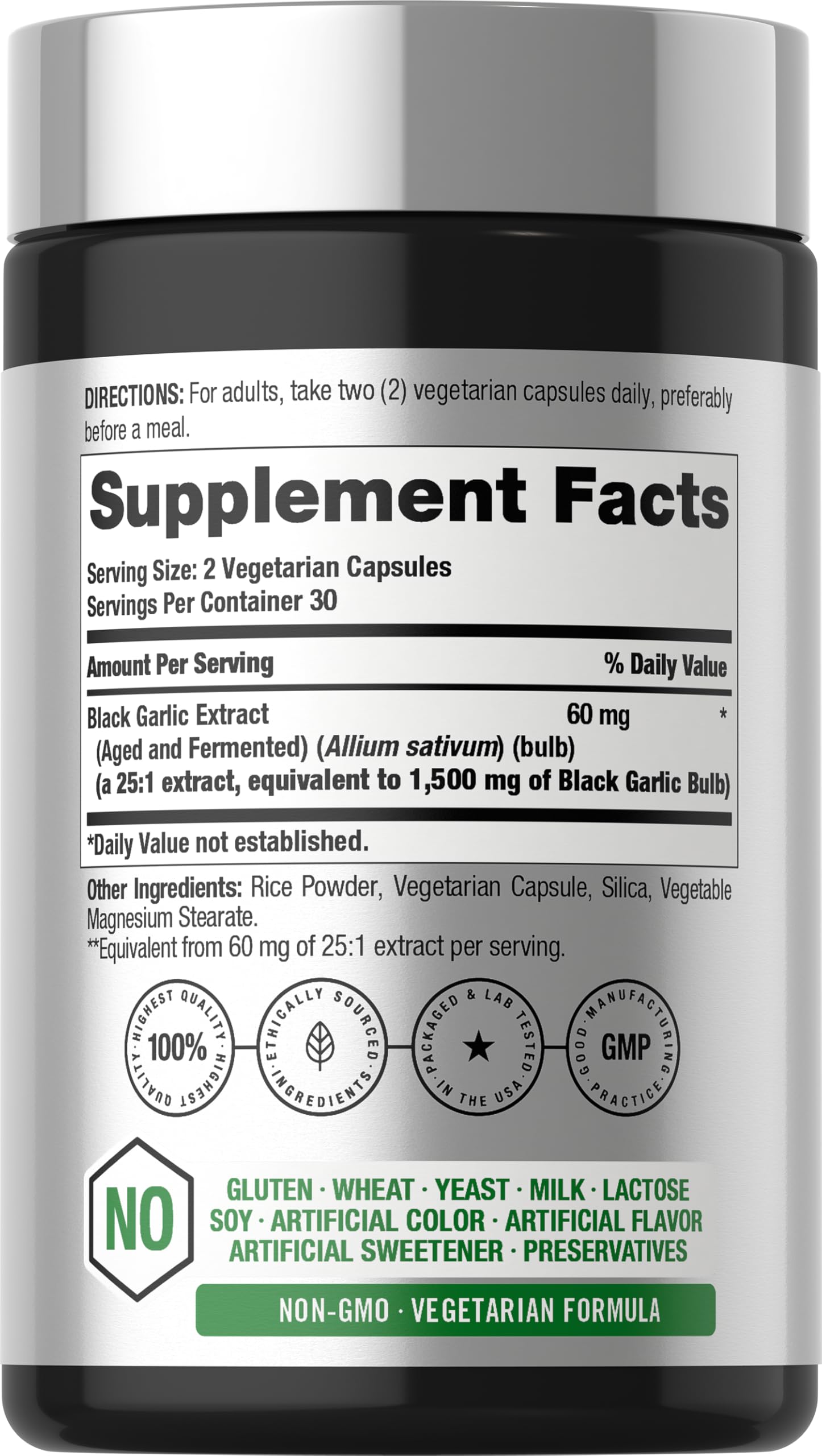 gluten free aged garlic extract
