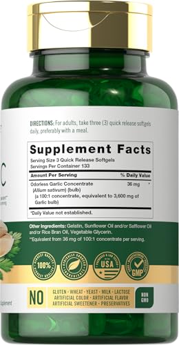 gluten-free aged garlic pills