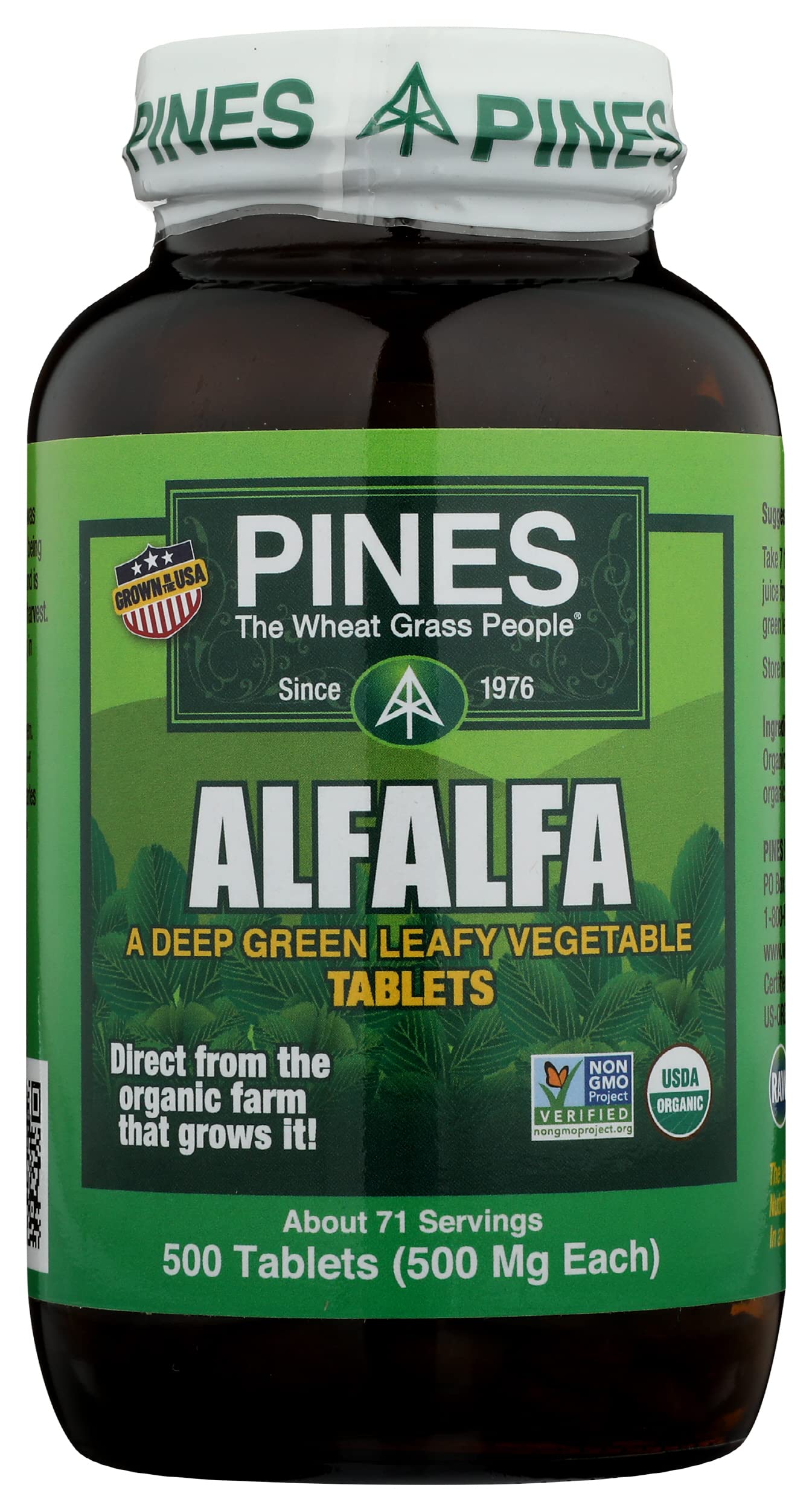 gluten free alfalfa supplement benefits
