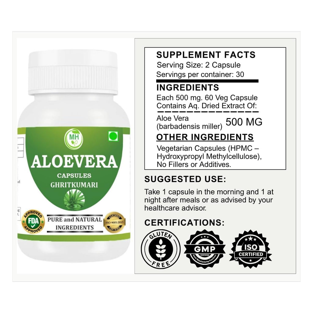 gluten-free aloe vera capsules