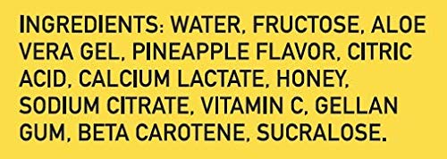 gluten-free aloe vera drink option