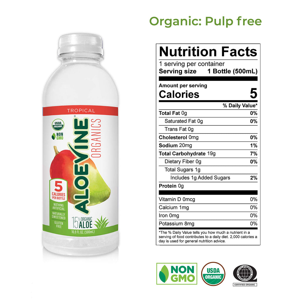 gluten-free aloe vera health drink
