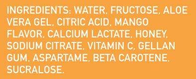 gluten-free aloe vera health supplement