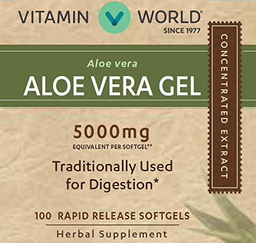 gluten free aloe vera softgels