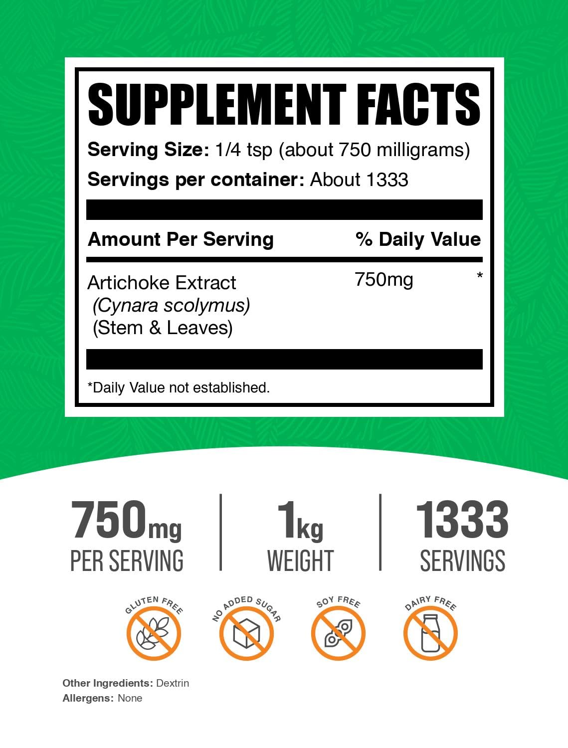 gluten-free artichoke herbal benefits