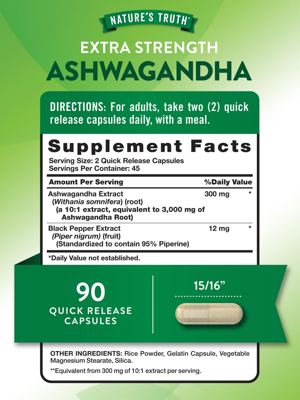 gluten free ashwagandha capsules