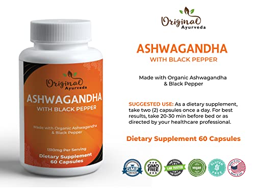 Gluten-free Ashwagandha capsules