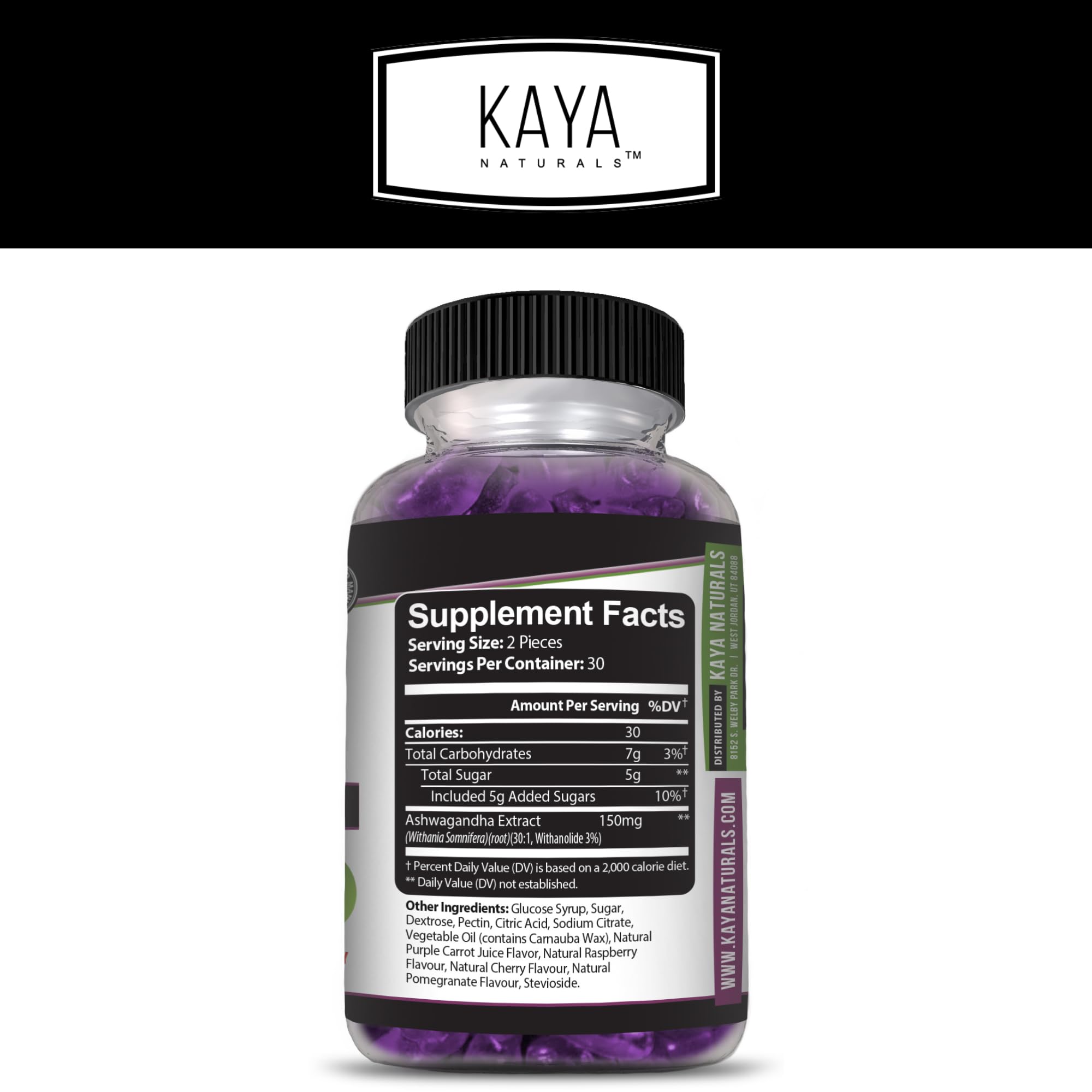 gluten-free ashwagandha chewable supplements
