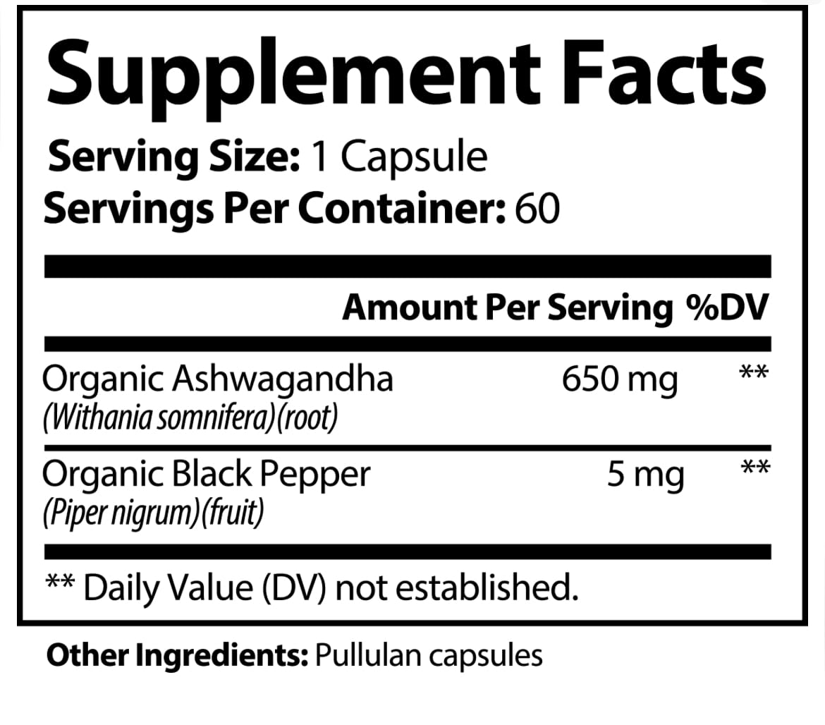 Gluten-free ashwagandha for healthy living