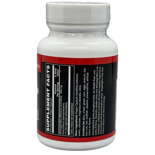 gluten-free ashwagandha for muscle recovery