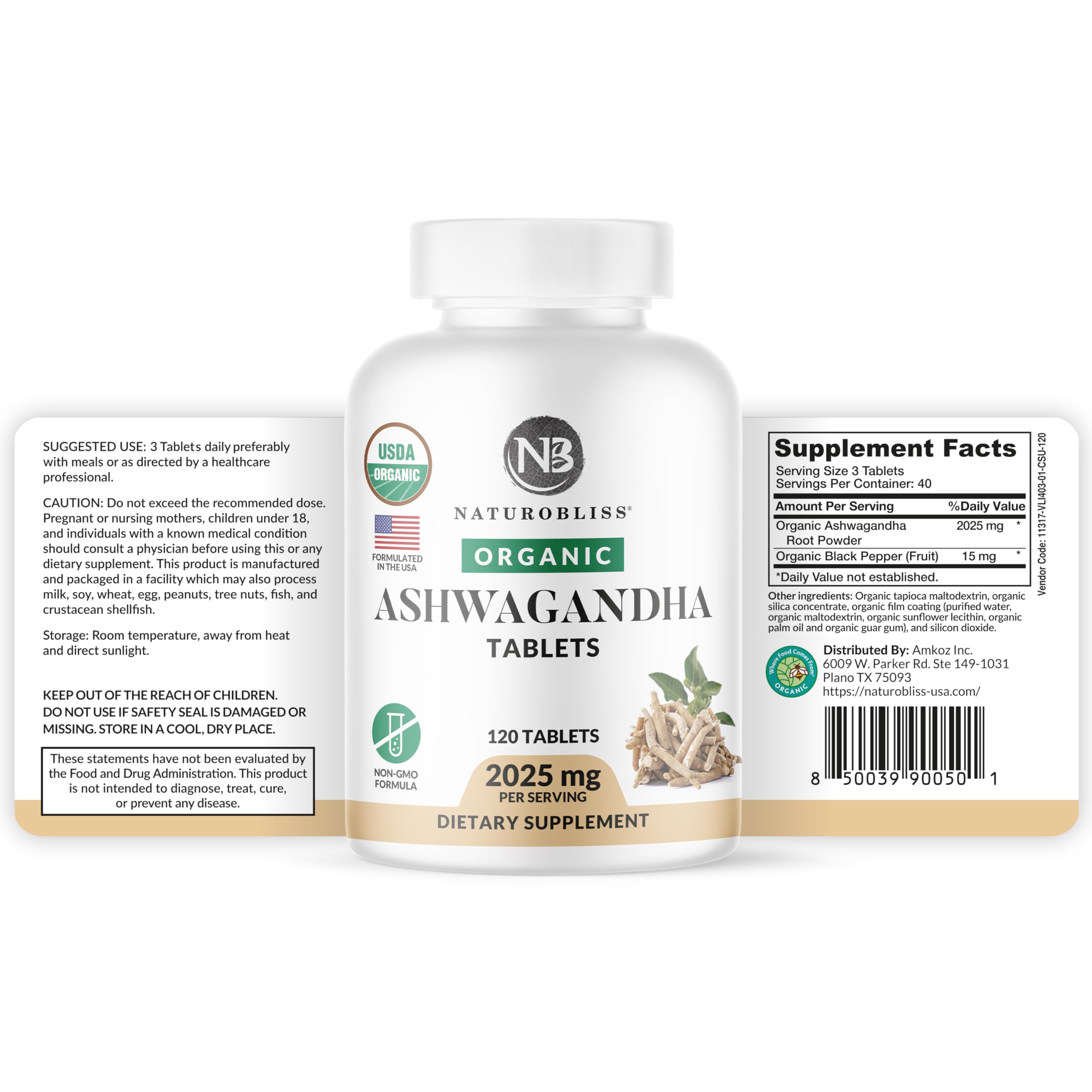 Gluten free ashwagandha for sensitive diets