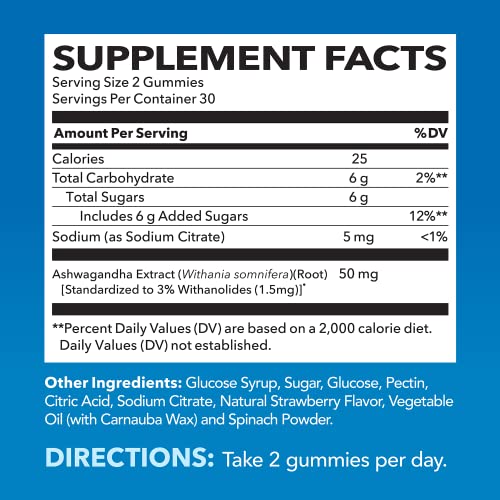 gluten-free ashwagandha gummies for relaxation