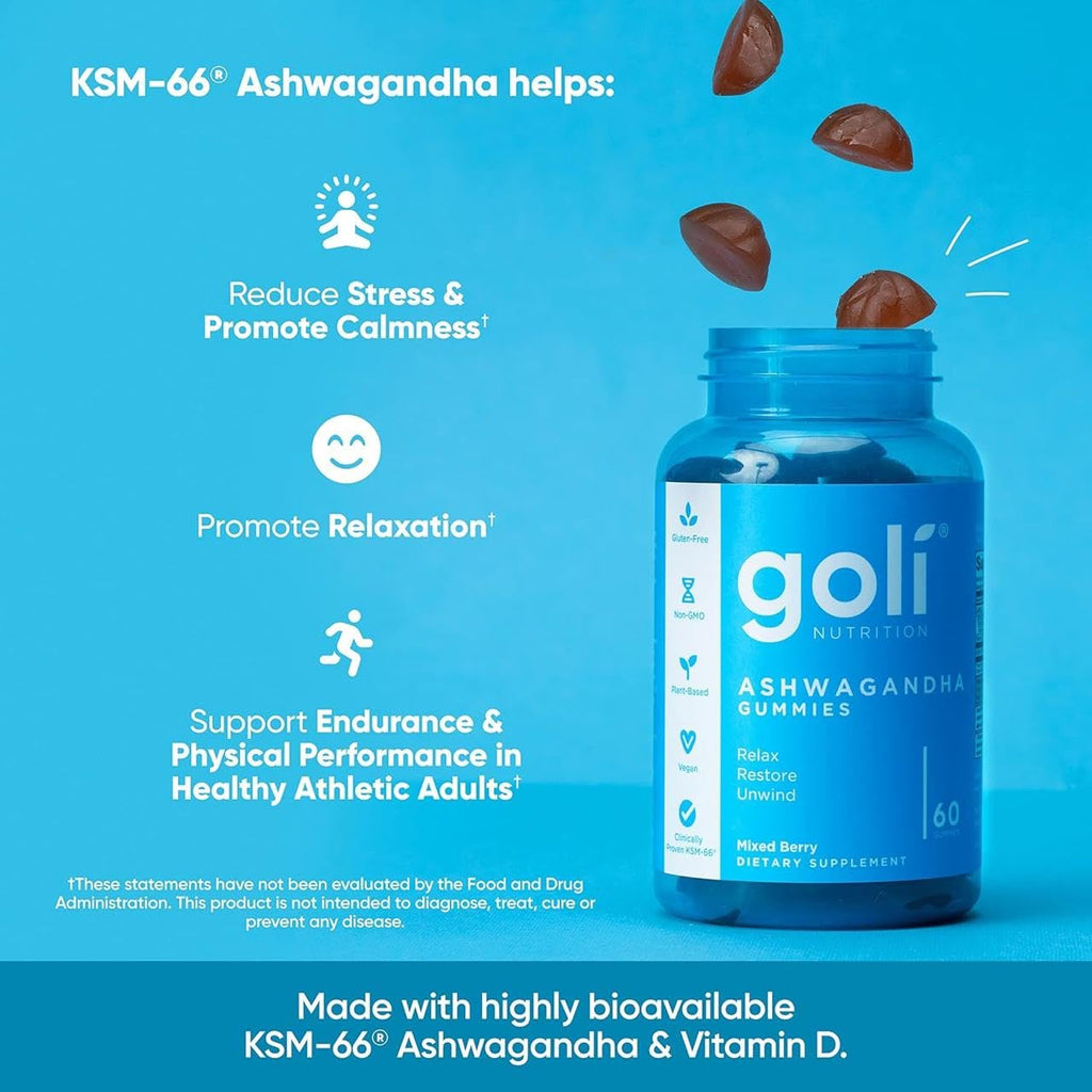Gluten-free ashwagandha gummies for wellness