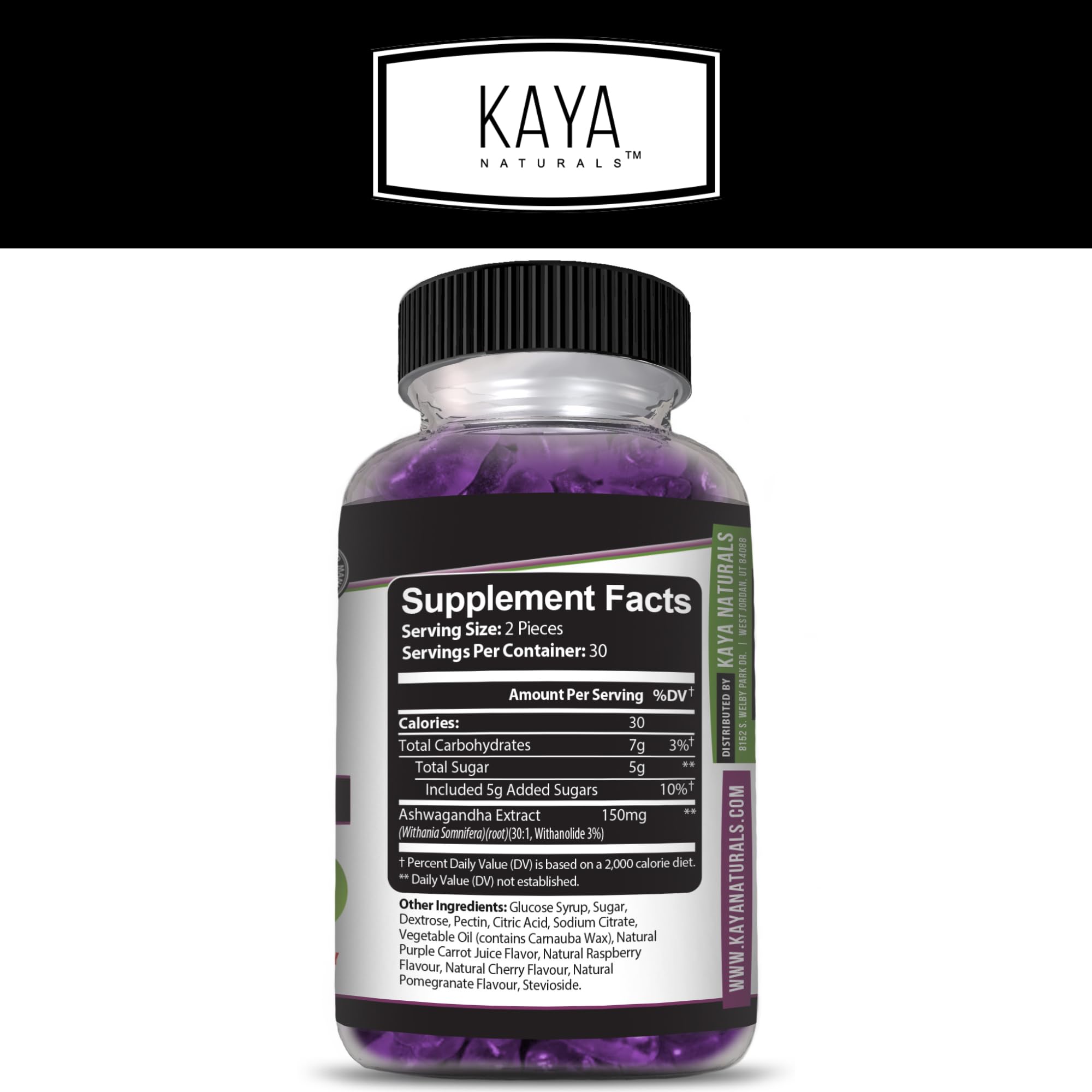 Gluten-free ashwagandha gummies for wellness
