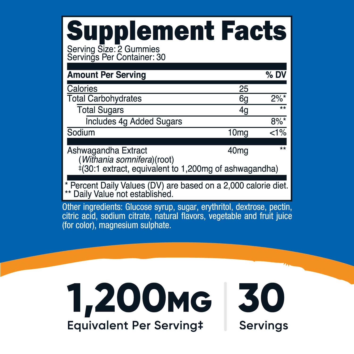 Gluten-free ashwagandha gummies for wellness