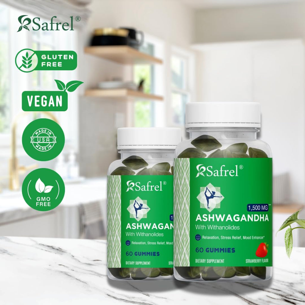 Gluten-free ashwagandha gummies with KSM-66
