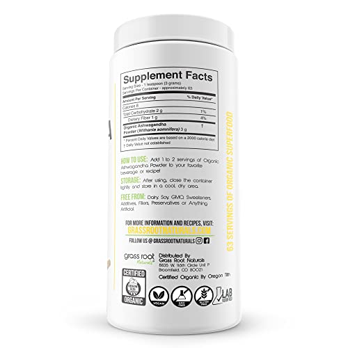 gluten-free ashwagandha powder for energy