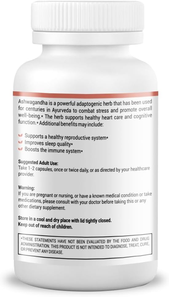 gluten-free ashwagandha supplement benefits