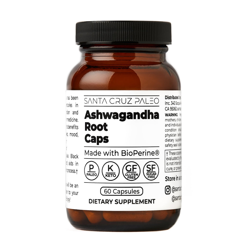 Gluten-free ashwagandha supplement for energy