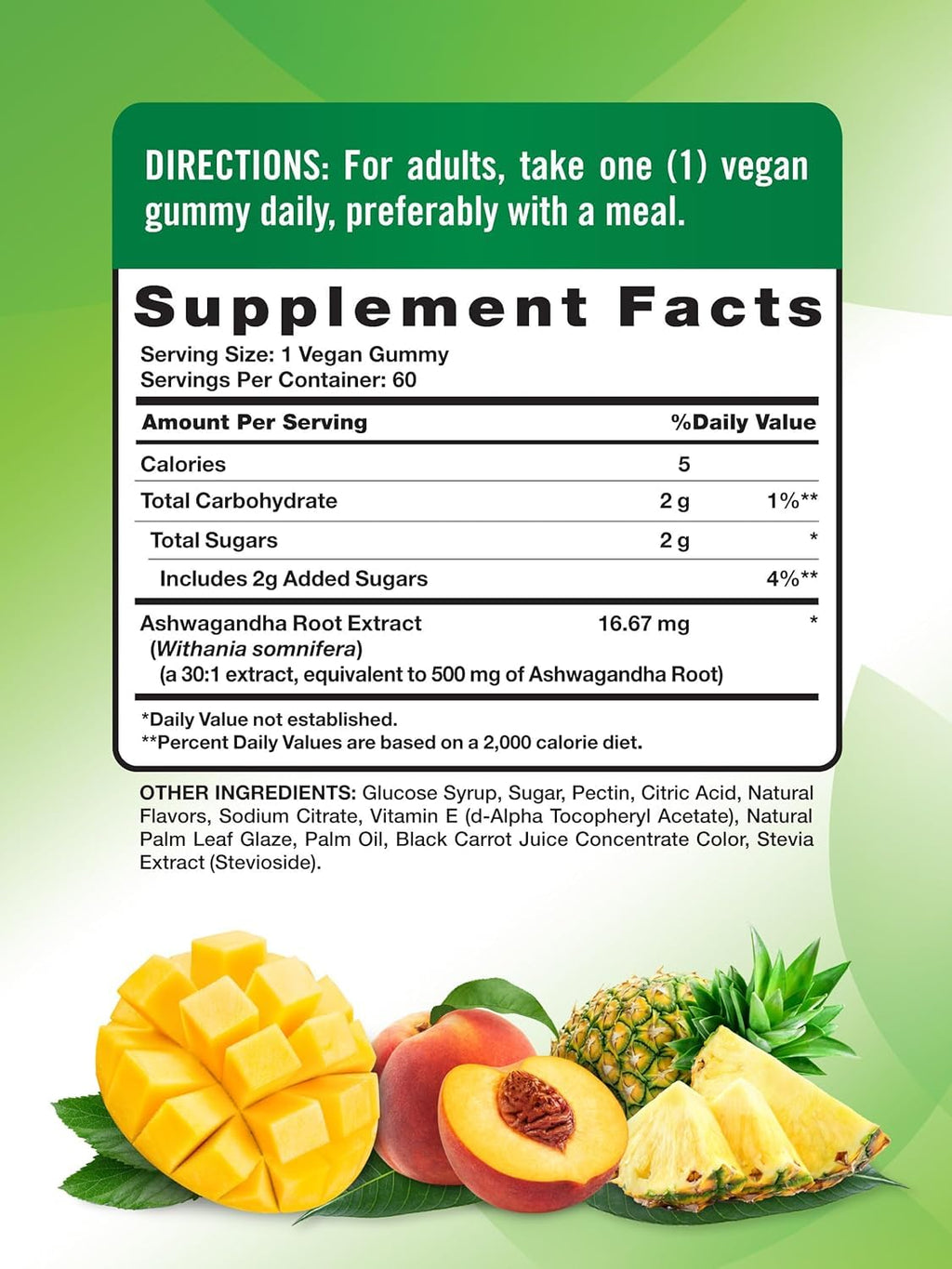 Gluten free ashwagandha supplement for relaxation