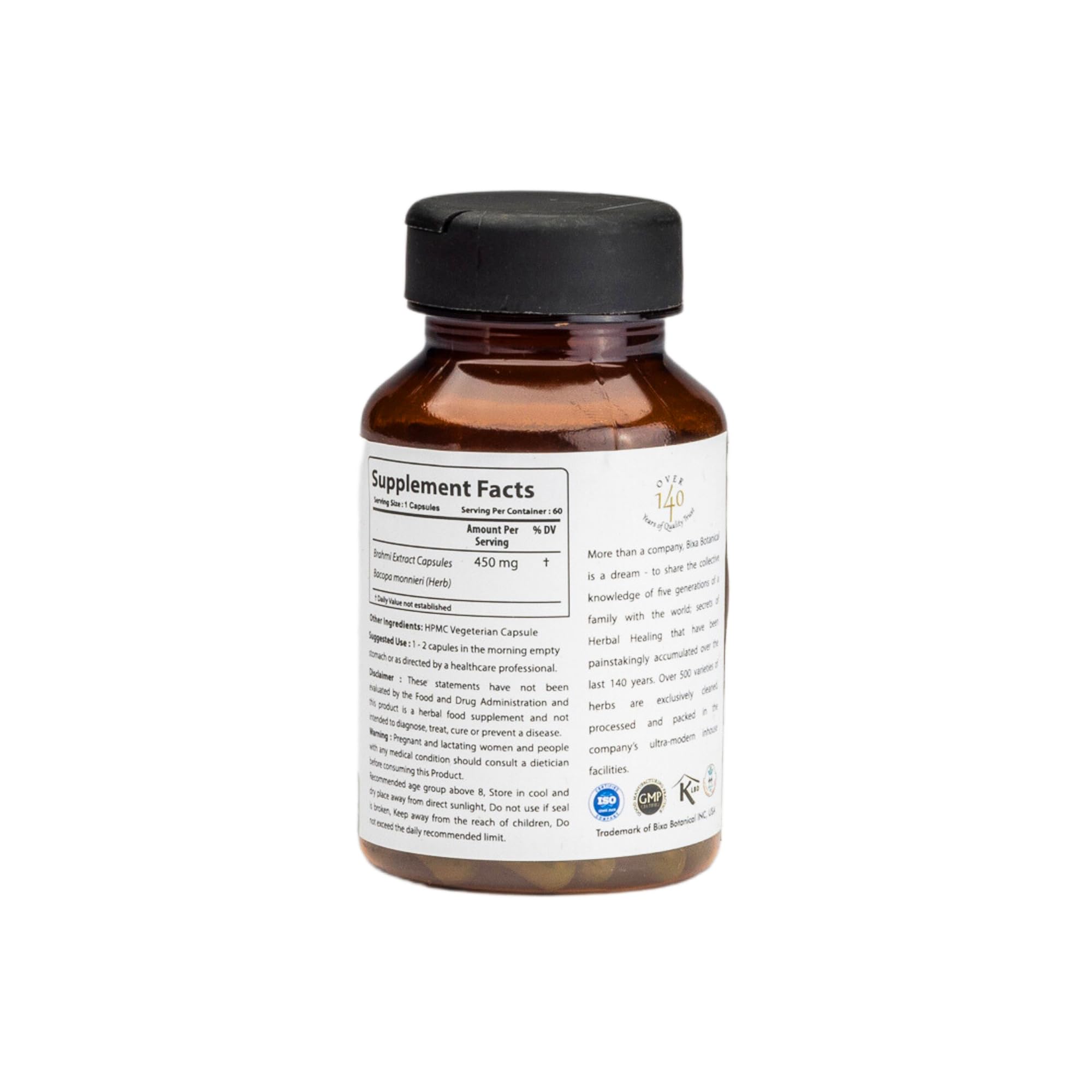 gluten free bacopa monnieri benefits