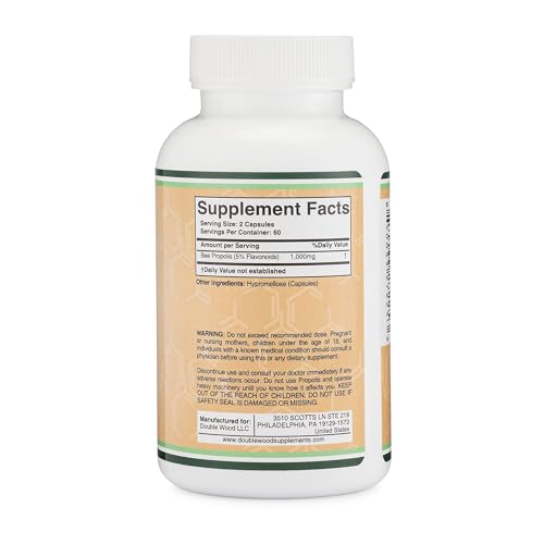 Gluten-free bee propolis supplement