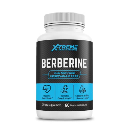 Gluten free berberine capsules for wellness