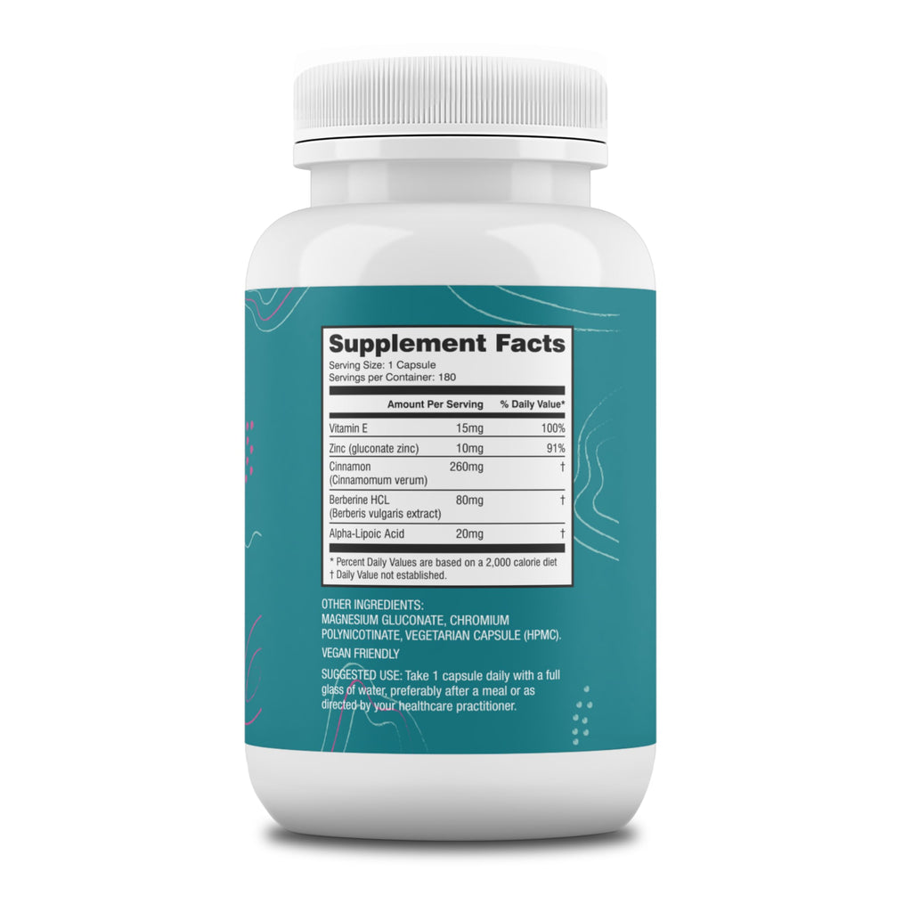 Gluten-free berberine capsules for wellness