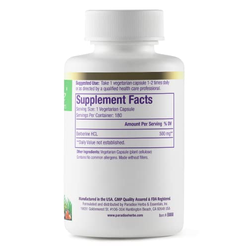 gluten free berberine capsules