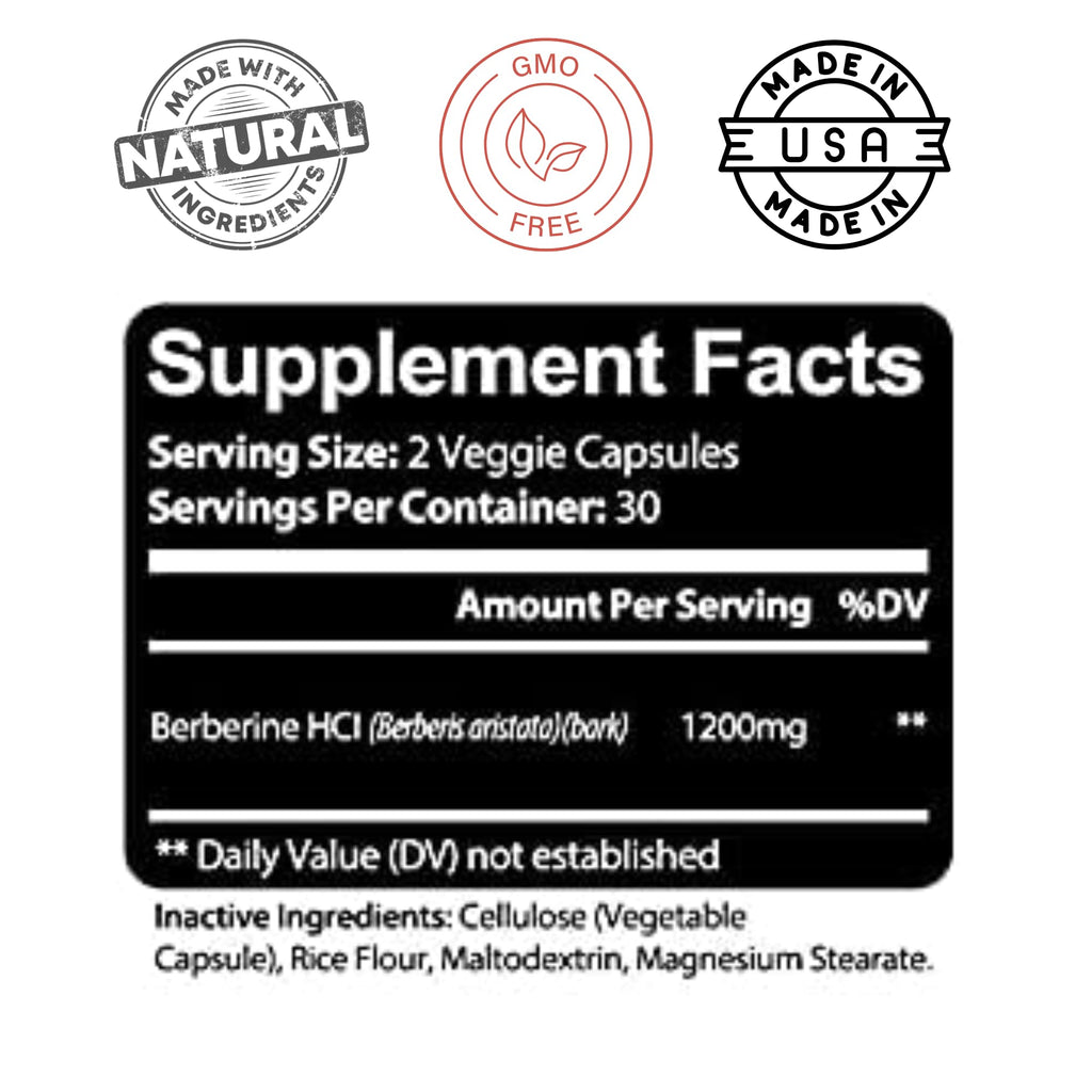Gluten-free Berberine for wellness