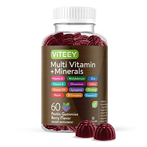 gluten-free berry flavour vitamin gummies