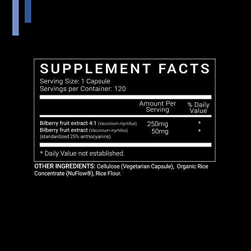 gluten-free bilberry capsules benefits