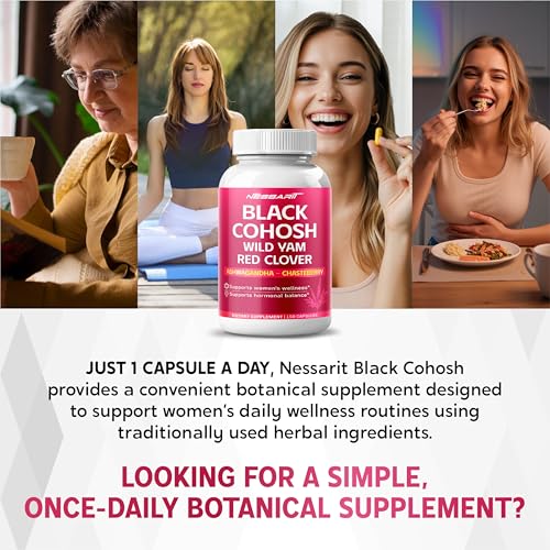 gluten-free black cohosh capsules
