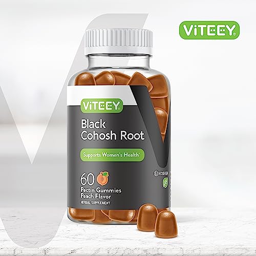 gluten free black cohosh gummies benefits