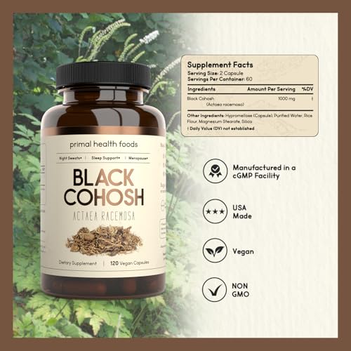 gluten-free black cohosh herbal remedy