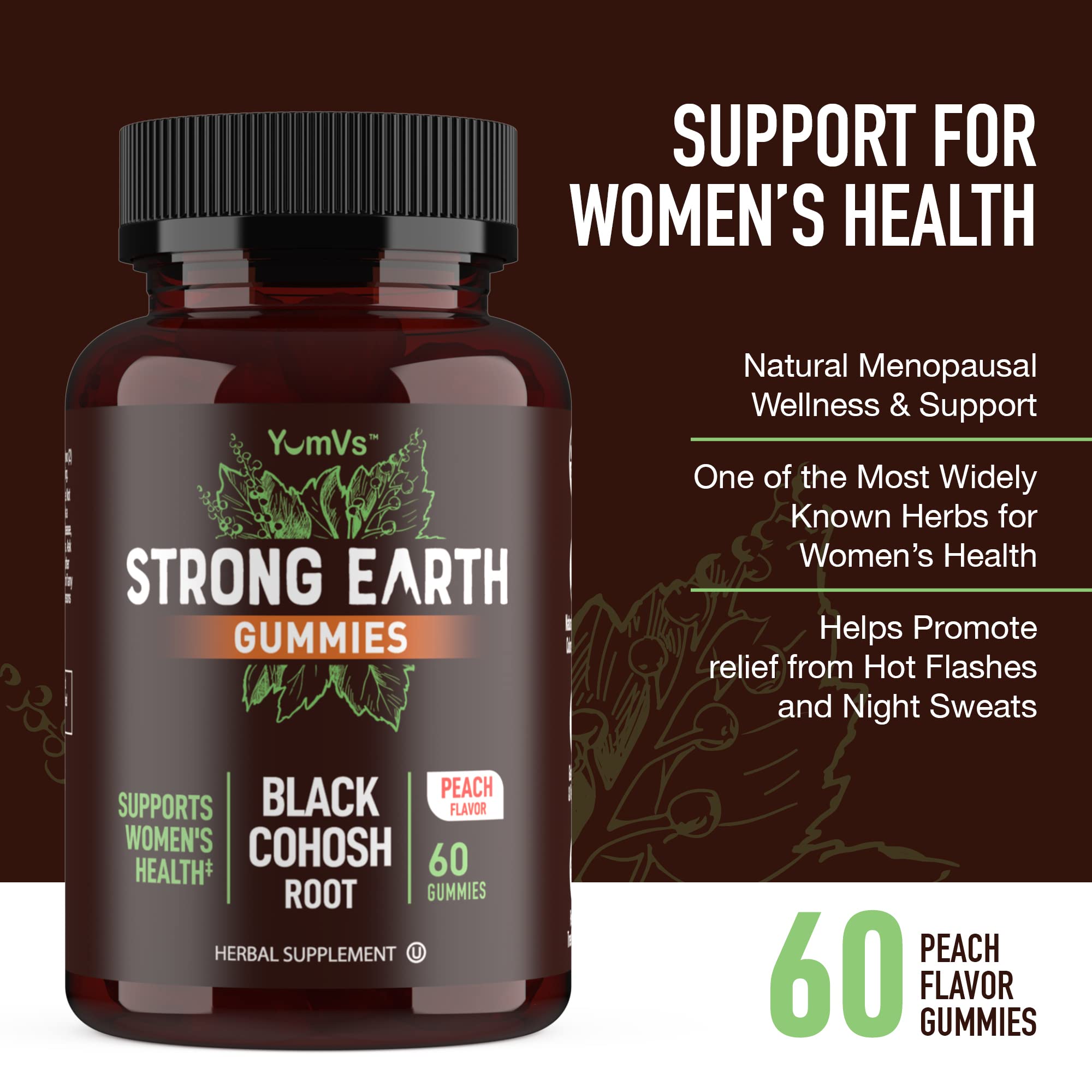gluten-free black cohosh root gummies