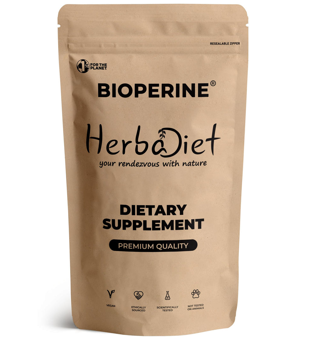 Gluten-free black pepper extract supplement