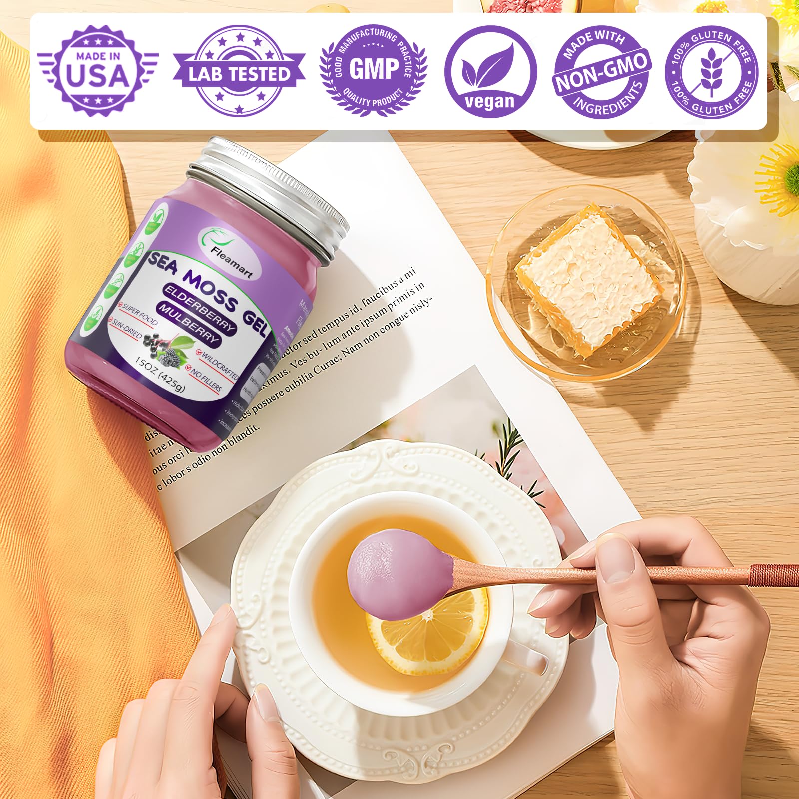 gluten free blended minerals gel